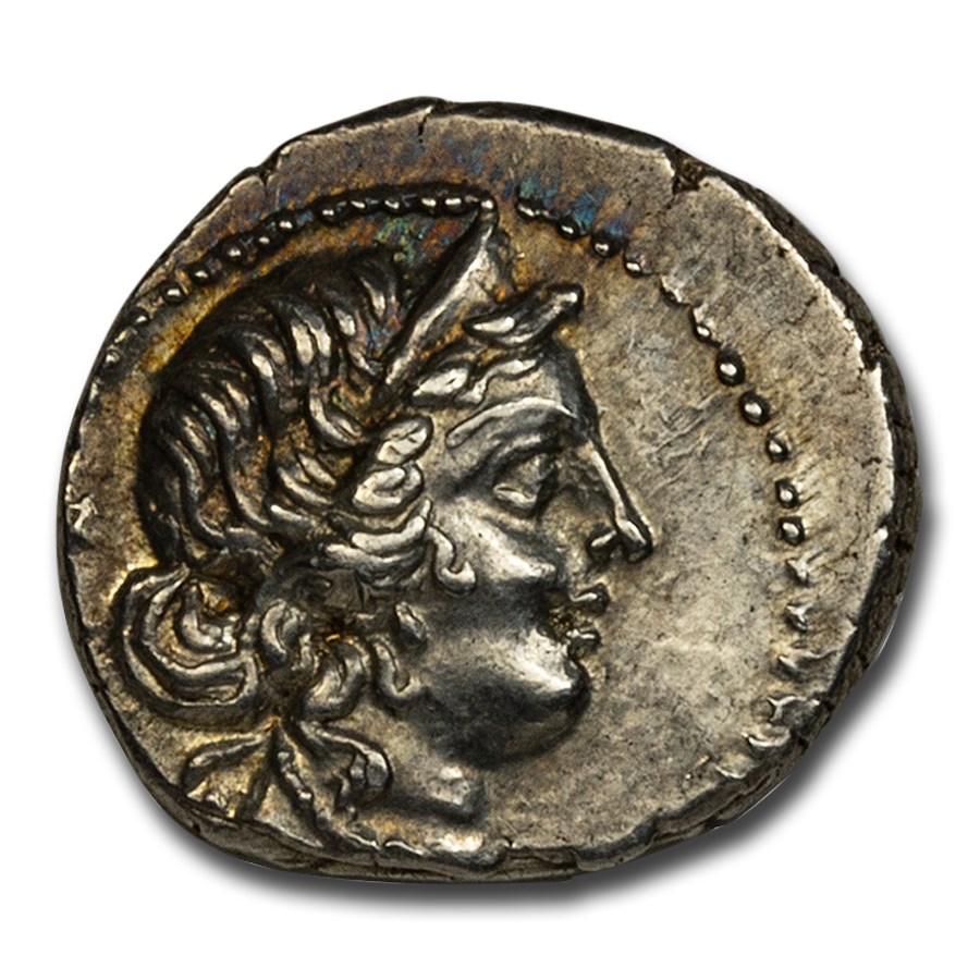 Buy Roman Silver Denarius Julius Caesar/Venus (c.44 BC) AU NGC | APMEX