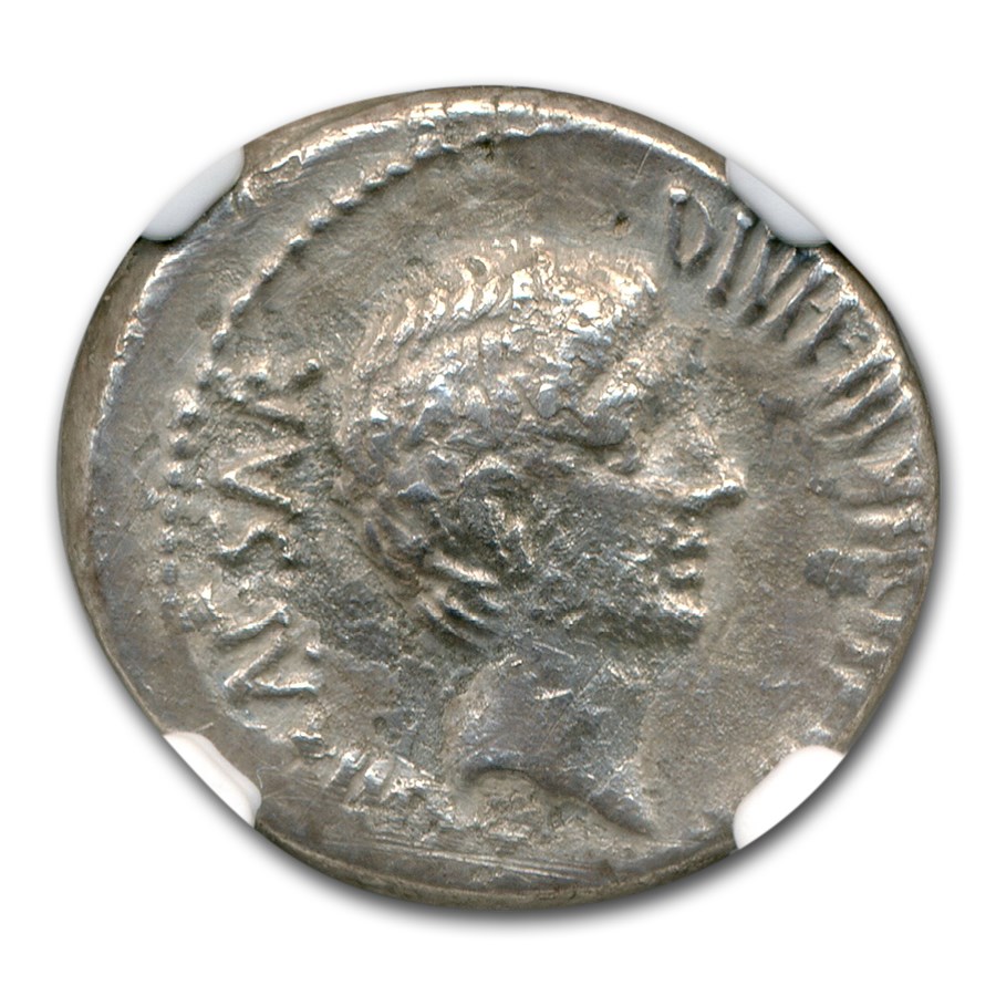 Buy Roman Silver Denarius Octavian (Augustus) VF NGC (30-29 BC) | APMEX