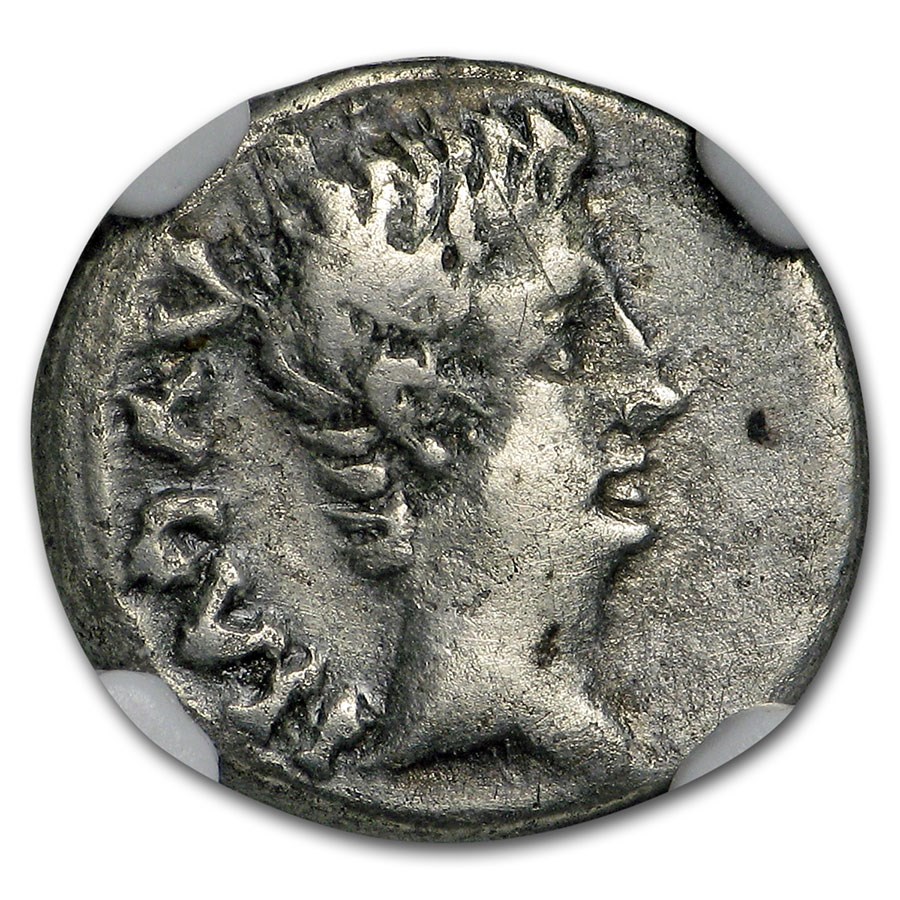 Buy Roman Silver Quinarius Emperor Augustus (27 BC - 14 AD) VF NGC | APMEX