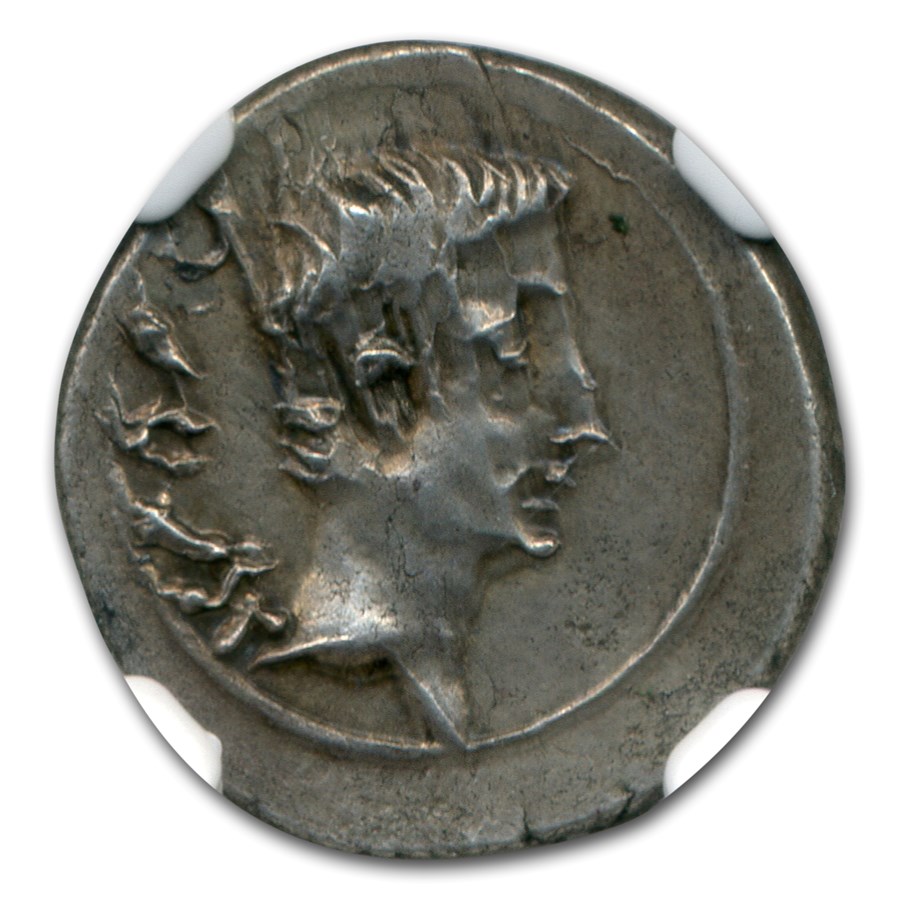 Buy Roman Silver Quinarius Emperor Augustus (27 BC- 14 AD) XF NGC | APMEX