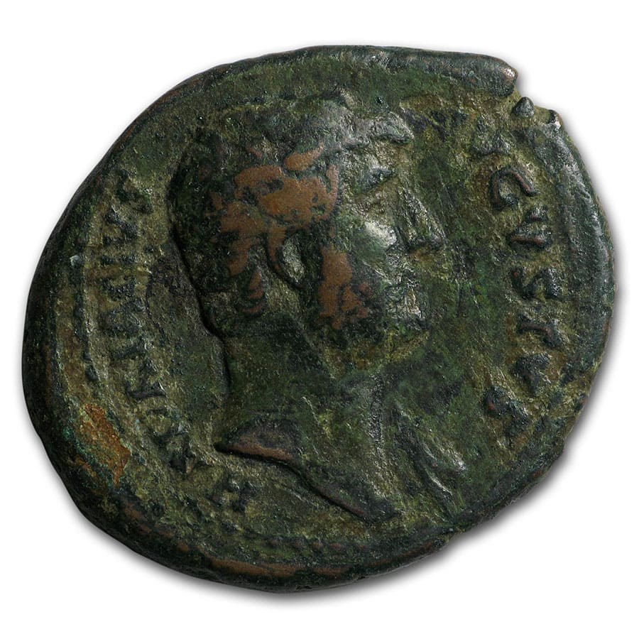 Buy Rome AE As Emperor Hadrian (132-135 AD) Fine (RIC II 716a) | APMEX
