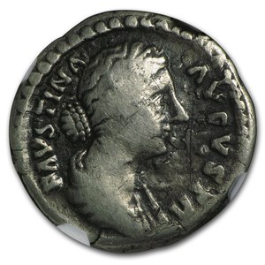 Buy 147-75/6 AD Rome Silver Denarius Fine (Random) | APMEX