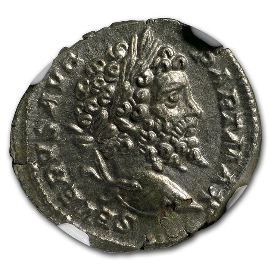 Buy Rome AR Denarius Sept Severus (193-211 AD) MS NGC (RIC IV 150) | APMEX