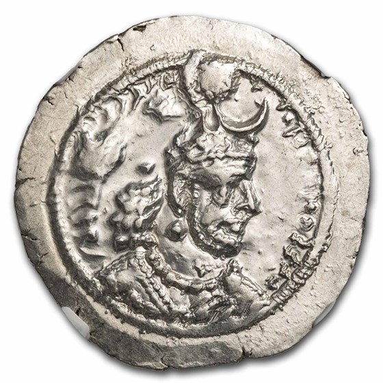 Buy Sasanian Kings Silver Drachm Yazgard I (399-420 AD) MS NGC | APMEX