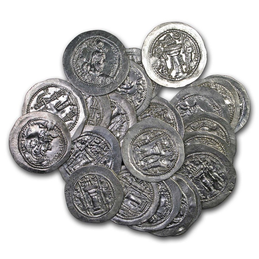 Buy Sassanian Empire Silver Drachm Yazdgard (399-420 AD) XF | APMEX
