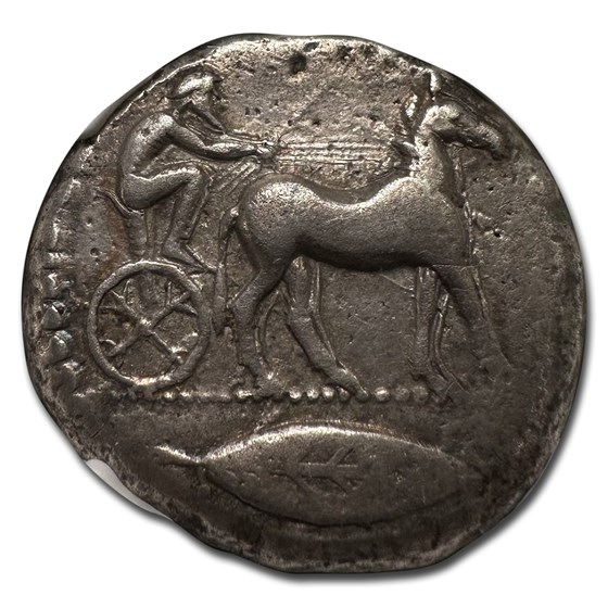 Buy Sicily Messana Silver Tetradrachm (480-461 BC) Ch. Fine NGC | APMEX