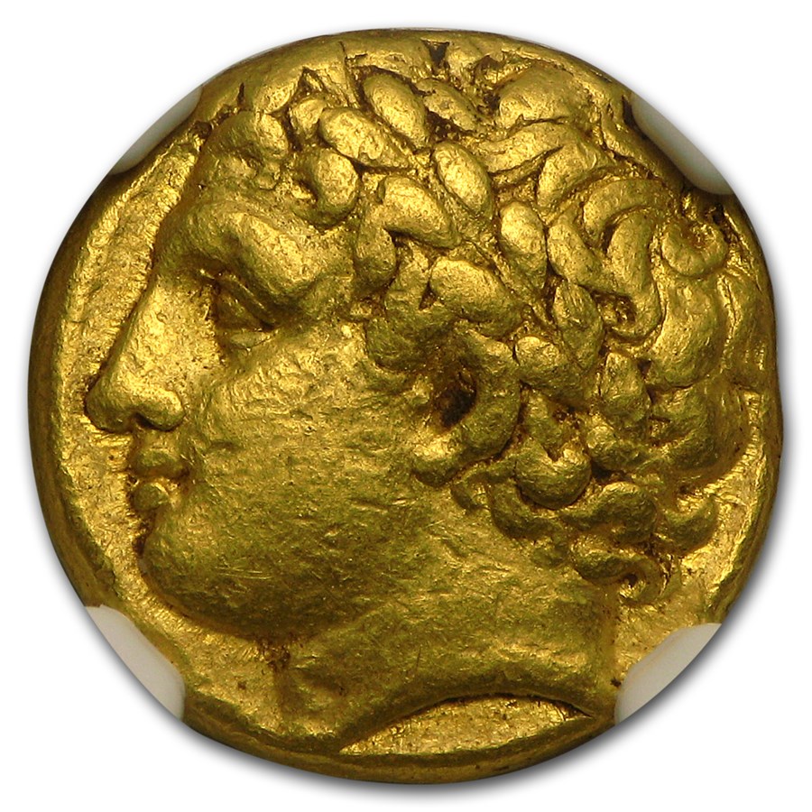 Buy Sicily Syracuse Gold Decadrachm Agathocles (317-289 BC) CH VF NGC ...