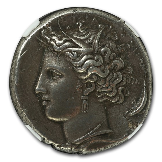 Buy Sicily, Syracuse Silver Decadrachm (405-370 BC) Ch XF NGC | APMEX