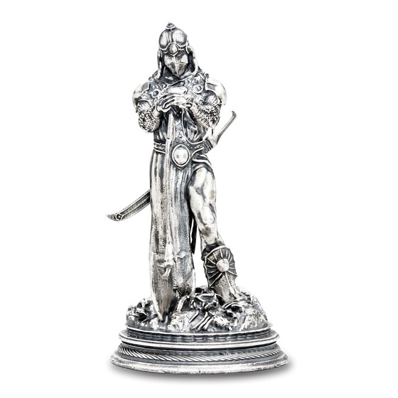 Buy Silver Antique Statue - Frank Frazetta Collection (6-Piece Set) | APMEX