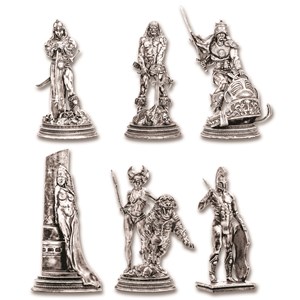 Buy Silver Antique Statue - Frank Frazetta Collection (6-Piece Set) | APMEX