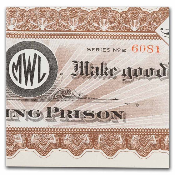 Buy Sing Sing Prison - 5 Unit Note - Gem Uncirculated 67 EPQ PMG | APMEX