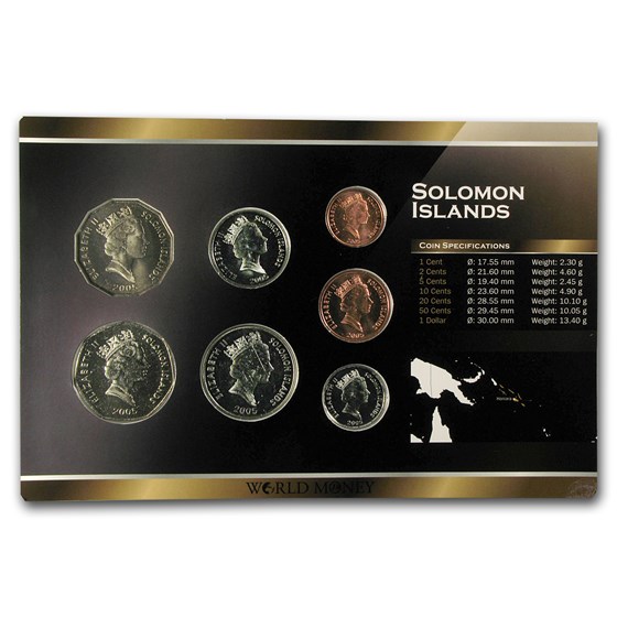 Buy Solomon Islands 7-Coin Set | APMEX