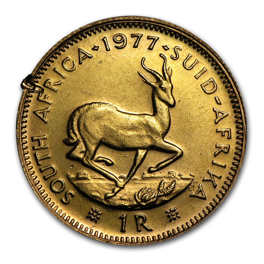 Buy South Africa Gold 1 Rand (Abrasions, Random) | APMEX
