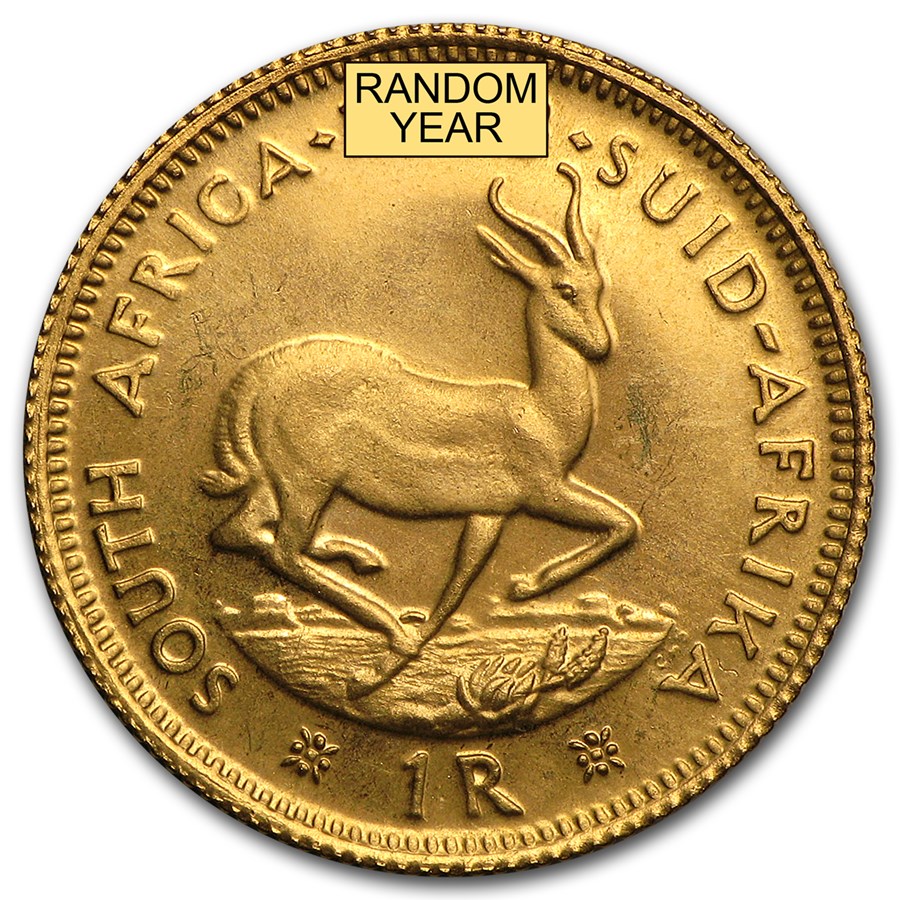 Buy South Africa Gold 1 Rand BU (Random) | APMEX