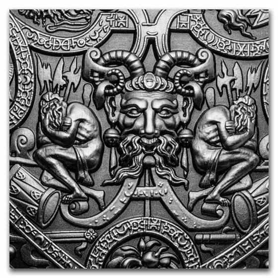 Buy South Korea 1 kilo Silver King Henry II Shield Stackable | APMEX