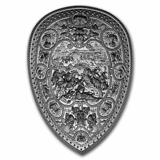 Buy South Korea 1 kilo Silver King Henry II Shield Stackable | APMEX