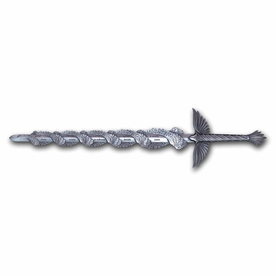 South Korea 2.5 oz Silver Sword of St. Michael
