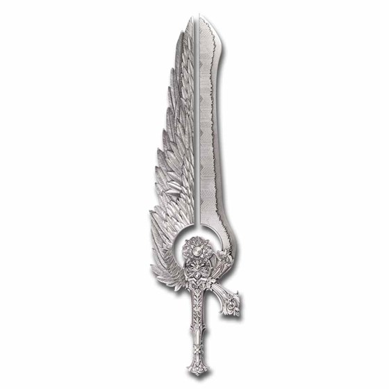 South Korea 2.5 oz Silver Sword of St. Uriel