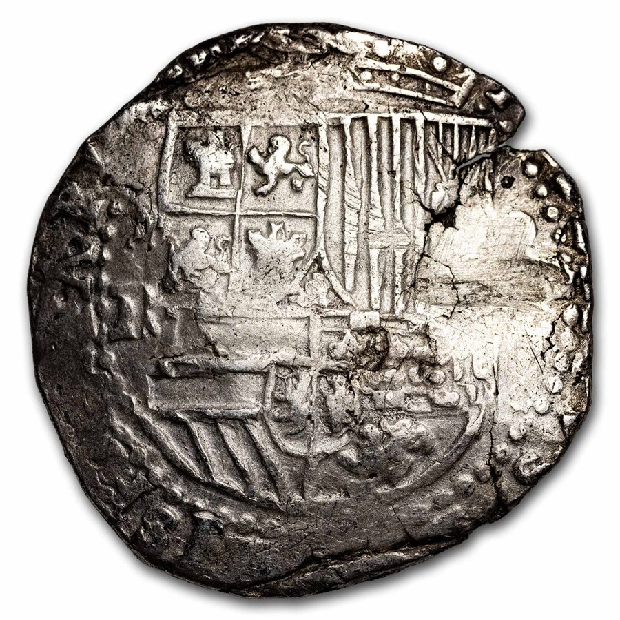 Buy Spanish Colonial Silver 8 Reales Cob Avg Circ | APMEX