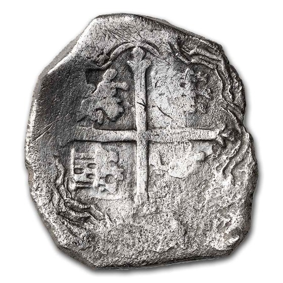 Buy Spanish Empire Silver 8 Reales Cob (Shipwreck Effect) | APMEX