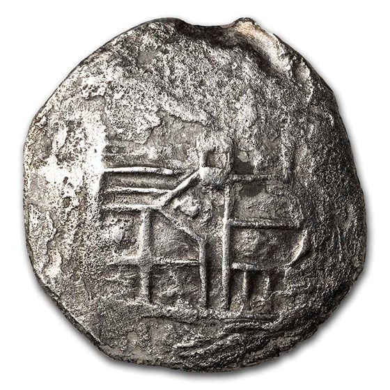Buy Spanish Empire Silver 8 Reales Cob (Shipwreck Effect) | APMEX