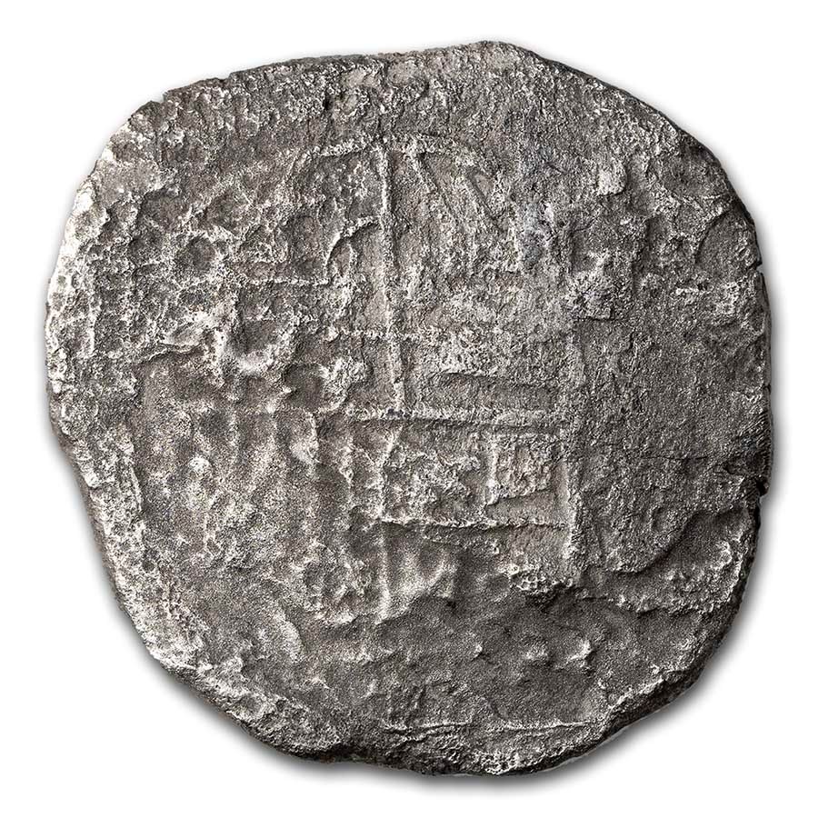Buy Spanish Empire Silver 8 Reales Cob (Shipwreck Effect) | APMEX