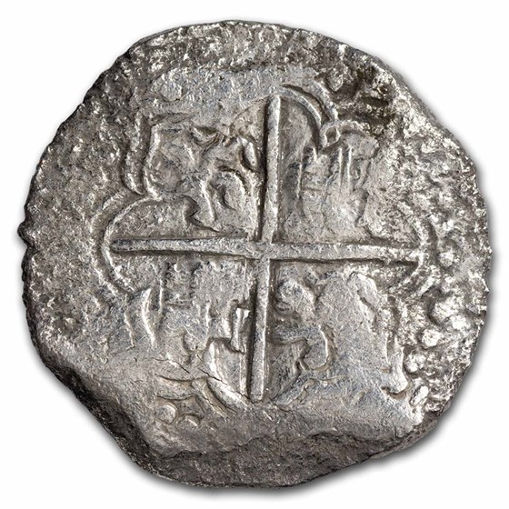 Spanish Empire Silver Reales Cob 5-Coin Type Set