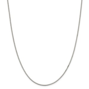 Buy Sterling Silver 1.5 mm Box Chain - 24 in. | APMEX