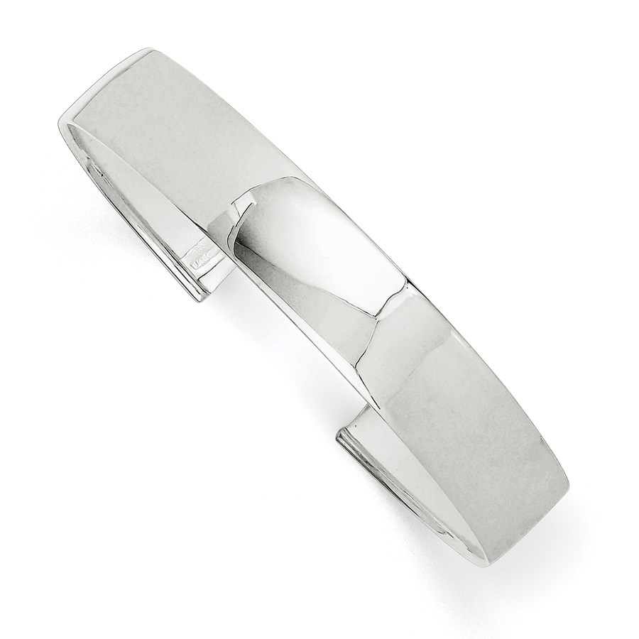 Buy Sterling Silver 11 mm Fancy Cuff Bangle Bracelet | APMEX