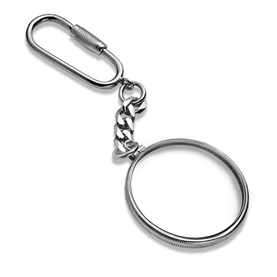 Buy Sterling Silver Key Ring - For Silver Dollar | APMEX