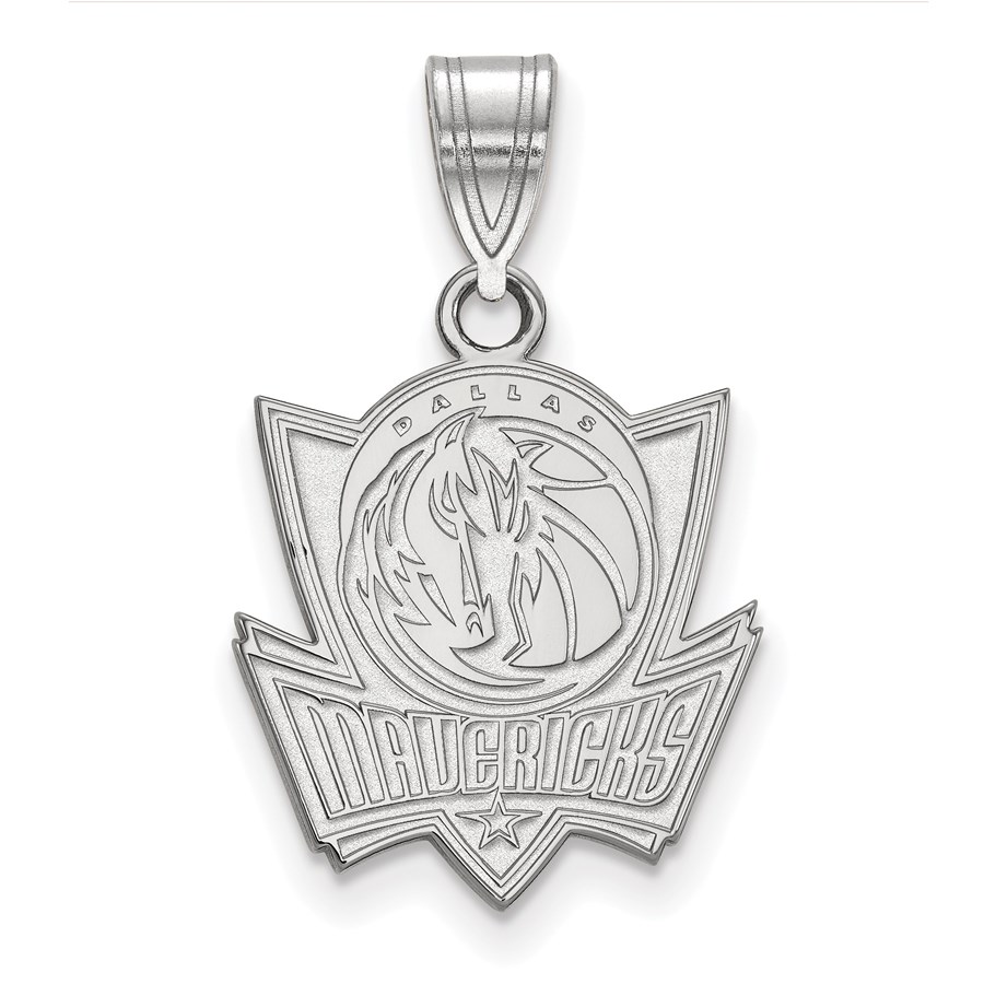 Buy Sterling Silver NBA Dallas Mavericks Medium Pendant | APMEX