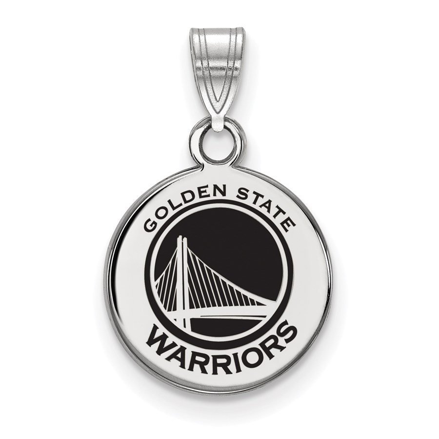 Buy Sterling Silver NBA Golden State Warriors Pendant | APMEX