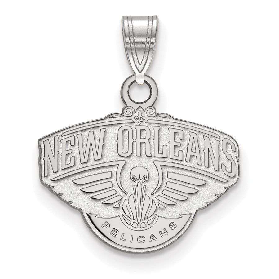 Buy Sterling Silver NBA New Orleans Pelicans Small Pendant | APMEX