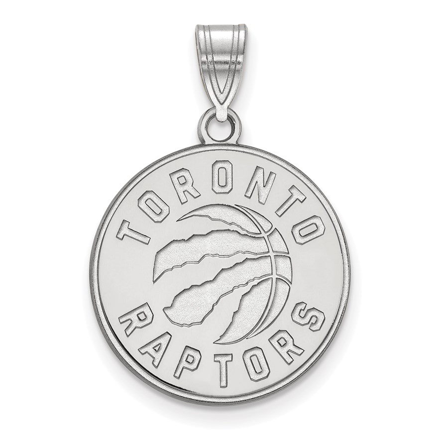 Buy Sterling Silver NBA Toronto Raptors Large Pendant | APMEX