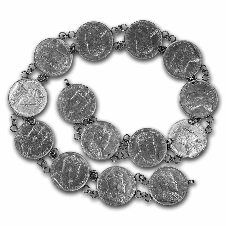 Buy Straits Settlements Silver Dollar Belt (14 coins) | APMEX