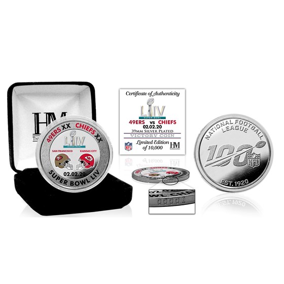 Buy Super Bowl LIV Commemorative Colorized Victory Coin | APMEX
