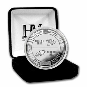 Buy Super Bowl LVII 1 oz Silver Coin Chiefs v Eagles | APMEX