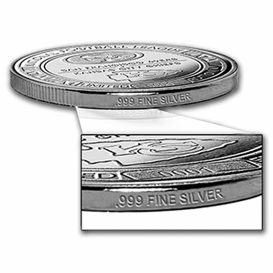 Buy Super Bowl LVIII 1 oz Silver Flip Coin | APMEX
