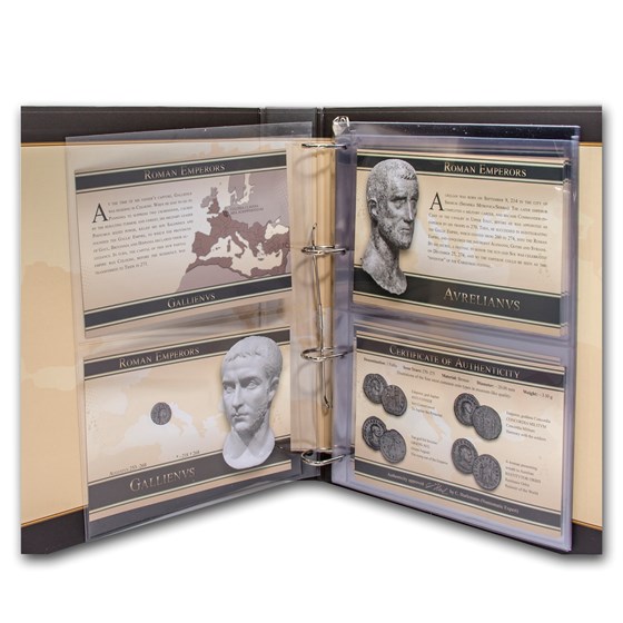 Buy The Decline of the Roman Empire 12-Coin Collection with Map | APMEX