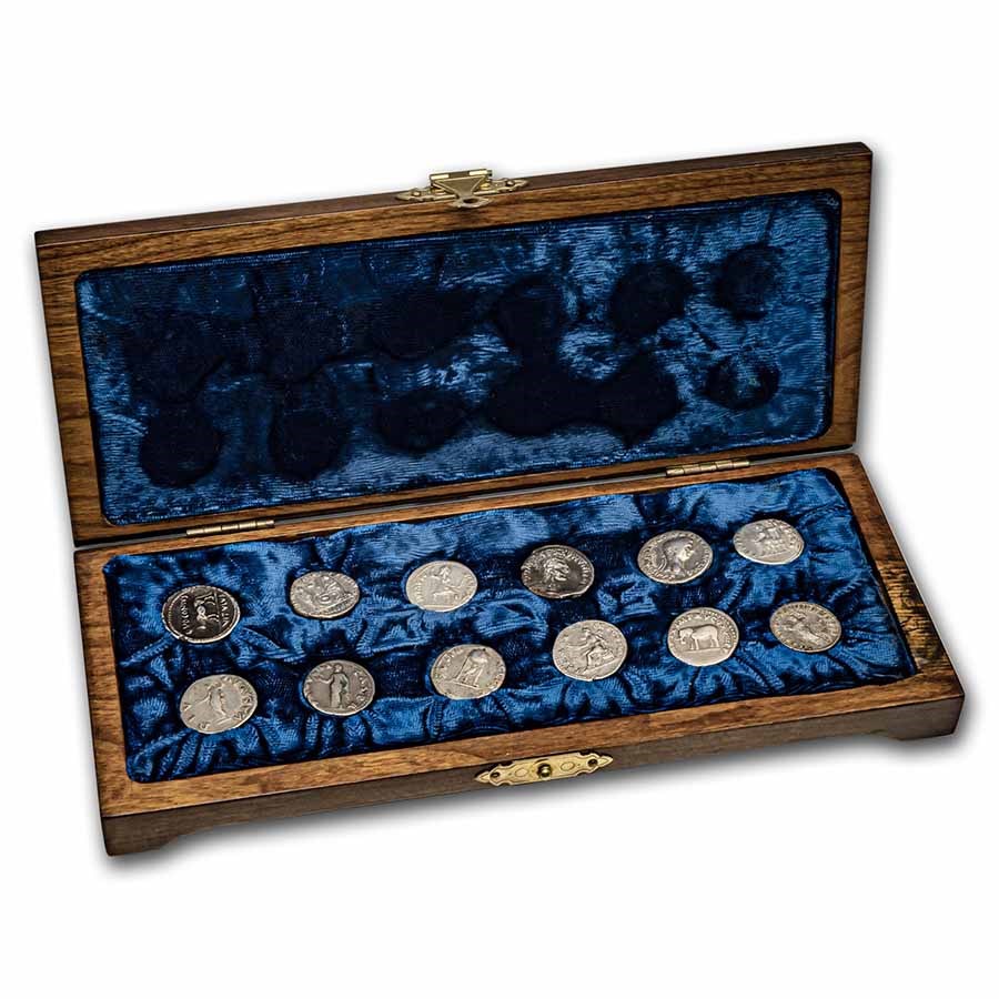Buy The Twelve Caesars 12-Coin Silver Denarius Set | APMEX