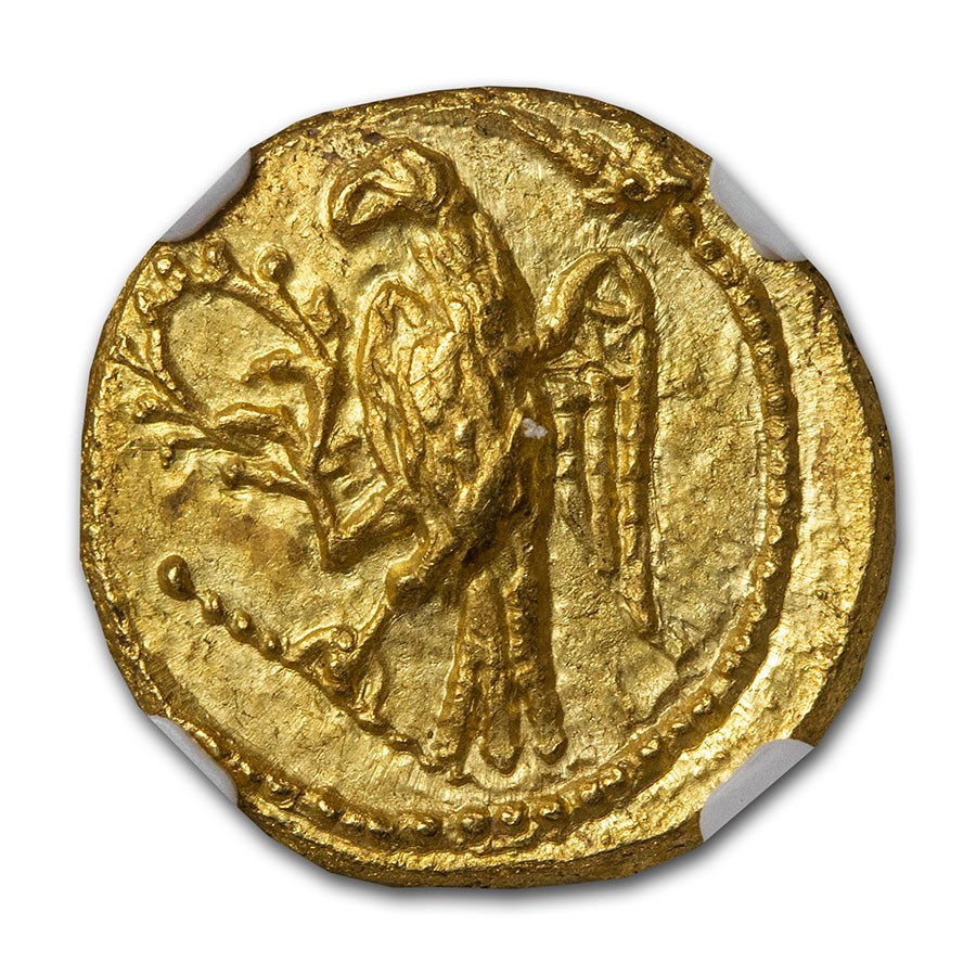 Buy Thracian/Scythian Gold Stater Coson (after 54 BC) AU NGC | APMEX