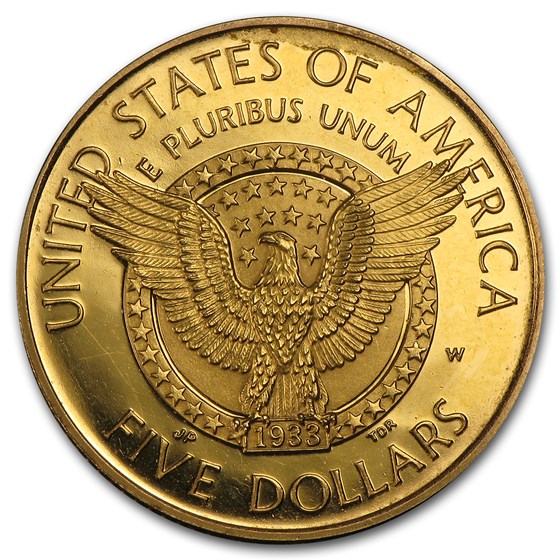 Buy U.S. Mint Gold $5 Commem BU/Prf (Abrasions, .24187 oz, Coin only ...