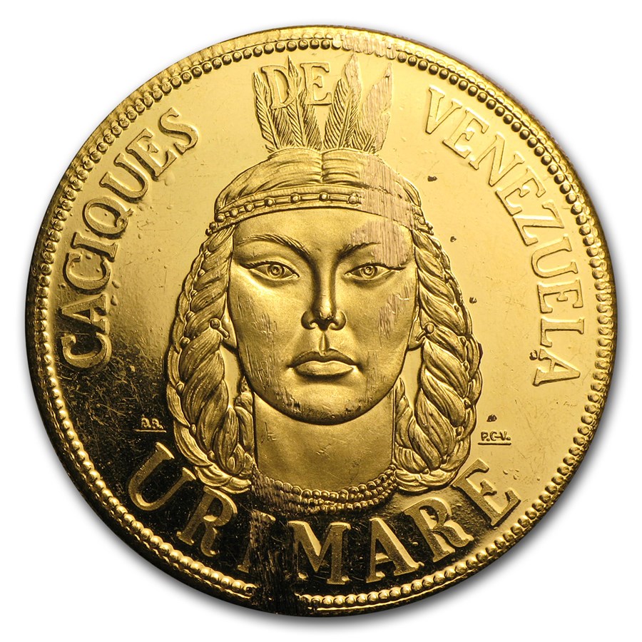 Buy Venezuela 20 Gramos Gold De Oro Puro (Abrasions, Random) | APMEX