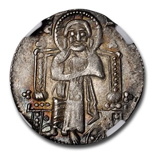Buy Venice Silver Grosso Pietro Gradenigo (1289-1311 AD) MS-63 NGC | APMEX