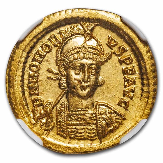 Buy 393-423 Western Roman Empire AV Solidus Honorius | APMEX