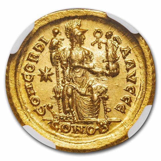 Buy 393-423 Western Roman Empire AV Solidus Honorius | APMEX