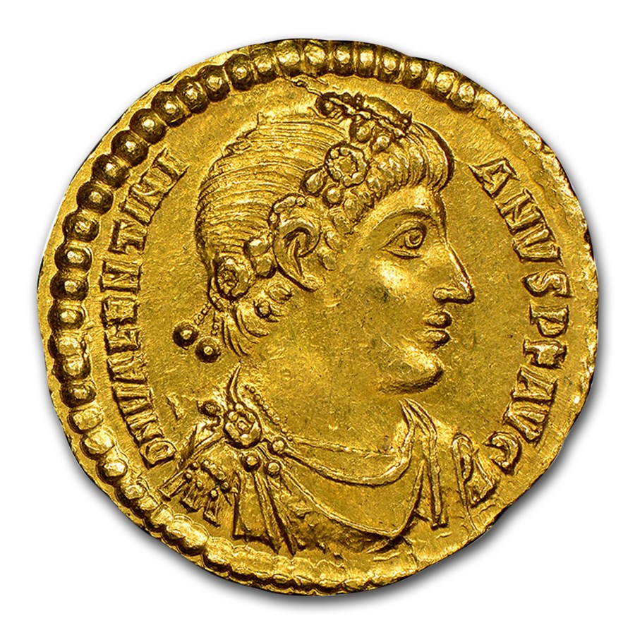Buy Western Rome Gold Solidus Emp Valentinian I (364-375 AD) MS* NGC ...