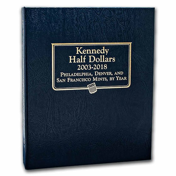 Buy Kennedy Half Dollar 2003-2025 Whitman Coin Album | APMEX