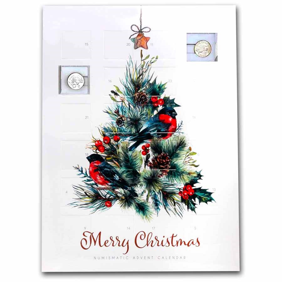 Buy World Numismatic Advent Calendar | 24 World Coins| APMEX