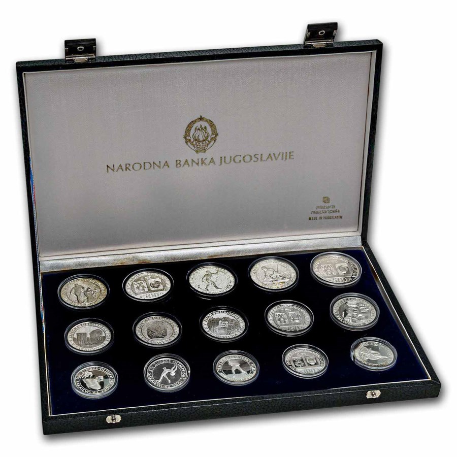 Buy Yugoslavia Silver Winter Olympics 15-Coin Set | APMEX